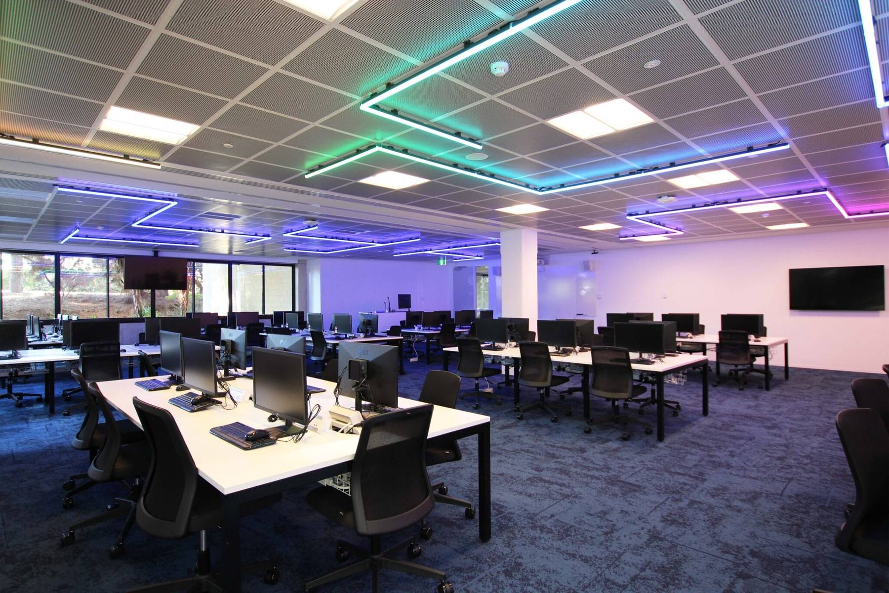 ECU Cyber Security Operations Centre Fitout | Swan Group